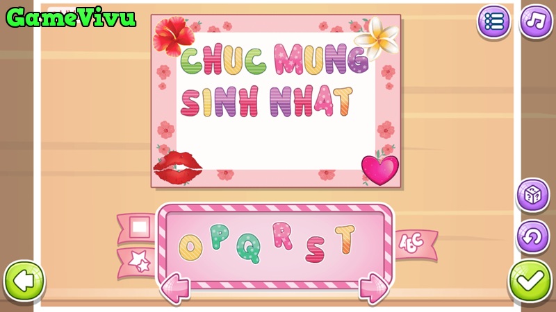Game Làm bánh sinh nhật tặng bạn Roxie's Kitchen: Birthday Cake